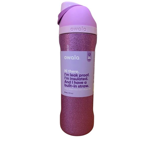 owala | Dining | Rare Owala Color Drop 24oz Freesip So Eggstra Purple ...